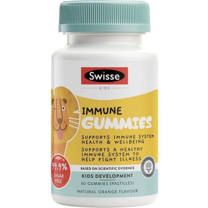 SWISSE Kids Immune 60 Pastilles Gummies Australia | Lazada PH