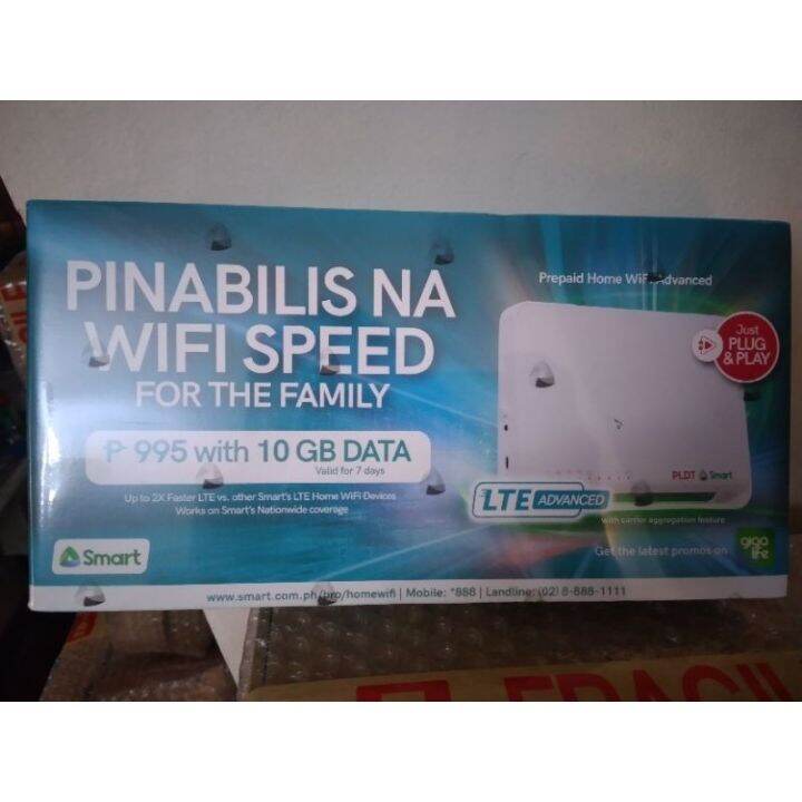 HO- PLDT PREPAID WIFI CAT6 MODEMS | Lazada PH