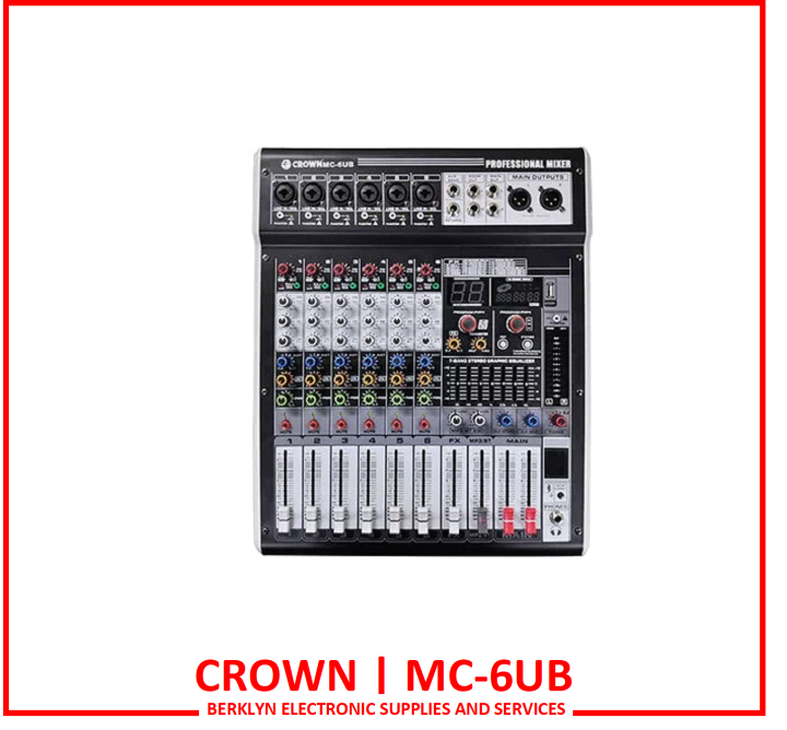 Crown MC-6UB MIXER | Lazada PH