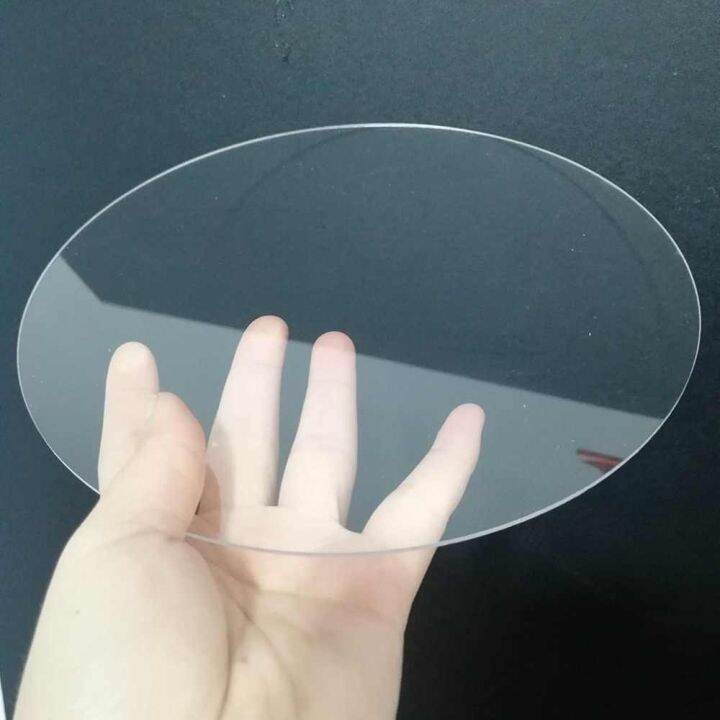 Circle Round Clear Transparent Acrylic Sheet Pre Cut Sheets Customized ...