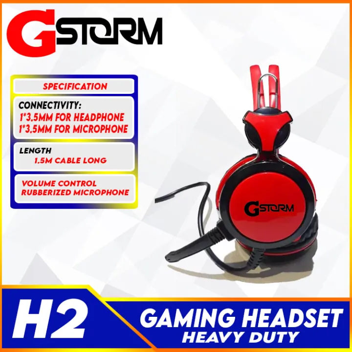 Gaming Headset Heavy Duty - Allan / Headset / Headphone / Head phone ...