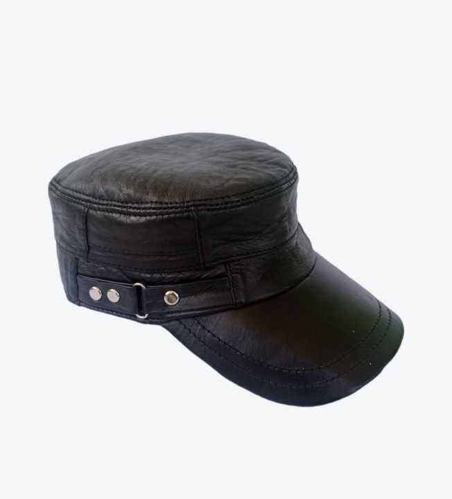 Topi kulit domba model komando produksi kota garut | Lazada Indonesia