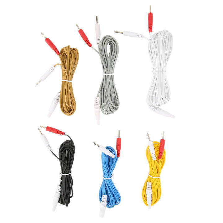 Replacement Lead Wires TENS Unit Electrodes Lead Wires for ...