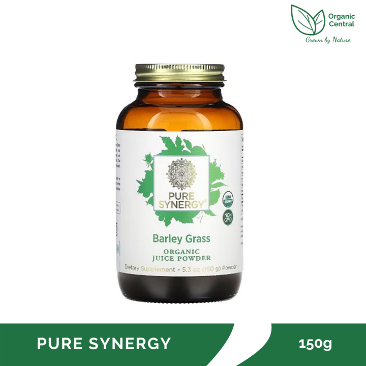 Pure Synergy Barley Grass Organic Juice Powder 150g | Lazada PH