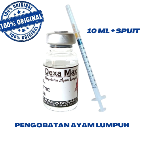 DEXA MAX 10 ML + SPUIT - Obat Ayam Lumpuh | Lazada Indonesia