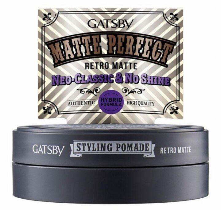 Gatsby Pomade Retro Matte Men Gel 75g | Lazada