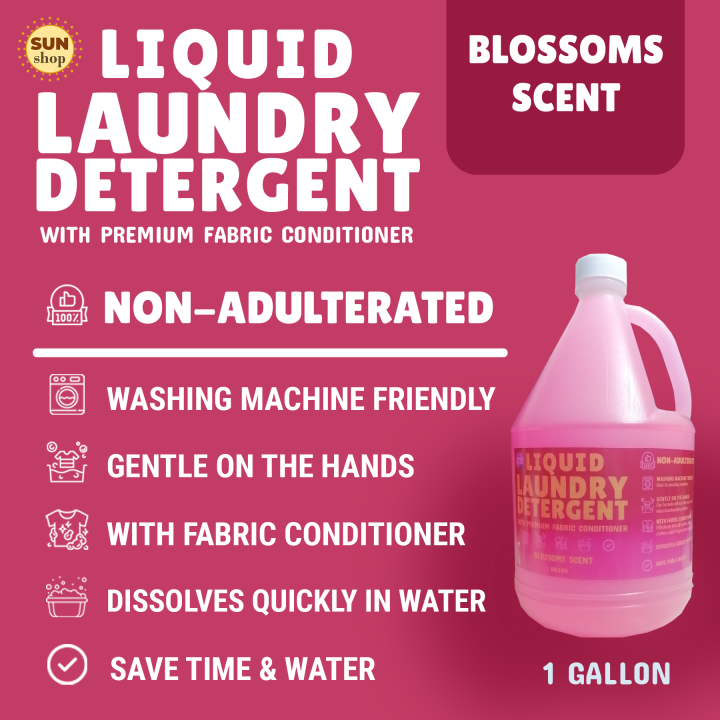 Super Clean Liquid Laundry Detergent Blossoms Scent | Lazada PH