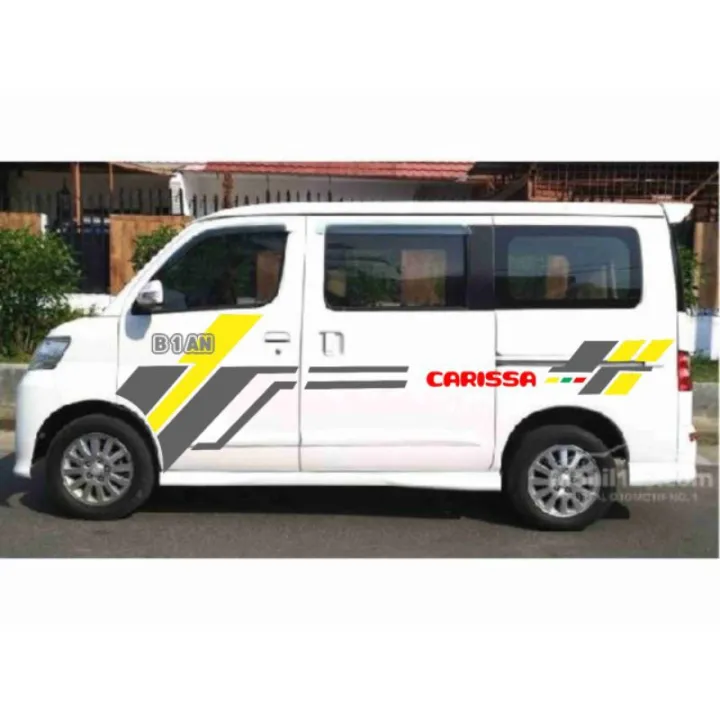 0426 sticker cutting desain mobil Luxio custom nama suka suka | Lazada ...