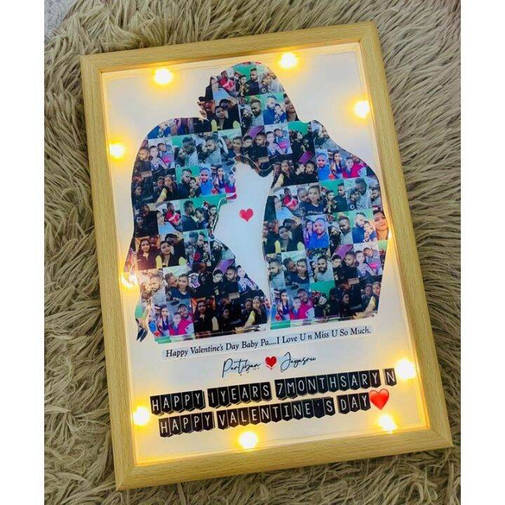 COLLAGE/MOSAIC/Customized Photo Frame A4 size | Lazada