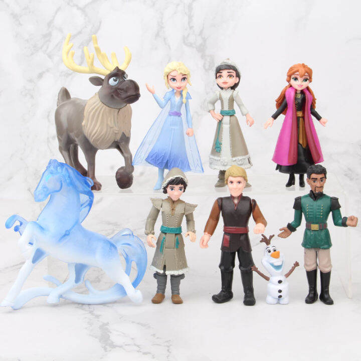 Figure Frozen 2 Anna Elsa Olaf Kristoff Sven Set | Lazada Indonesia