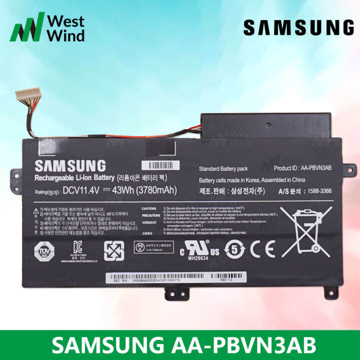Samsung Laptop Battery for AA-PBVN3AB NP370 NP370R4E NP370R5E NP450R4E NP450R5E NP470 NP510R5E ...