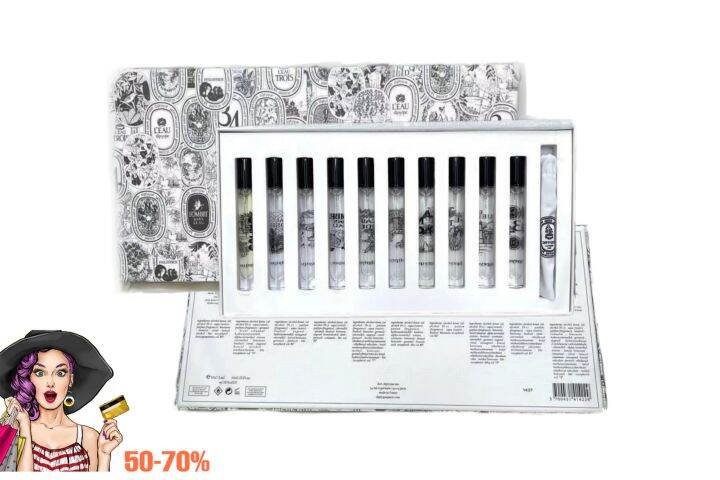 DIPTYQUE Perfume Eau de Toilette Limited Set 10 in 1 7.5ml* สินค้าของ ...