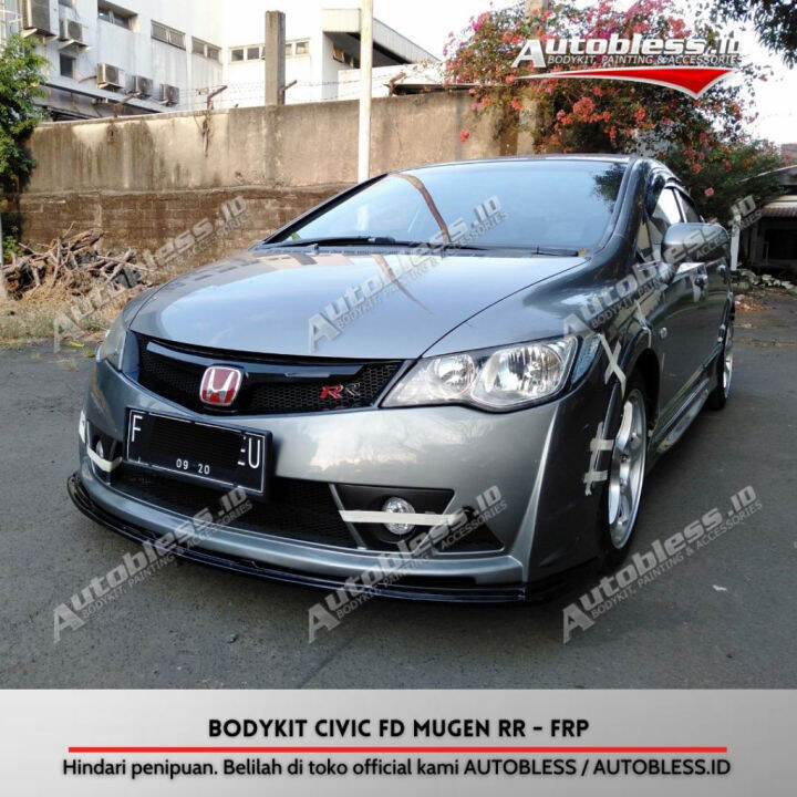 Bodykit Honda Civic FD Mugen RR FRP Bahan Import | Lazada Indonesia