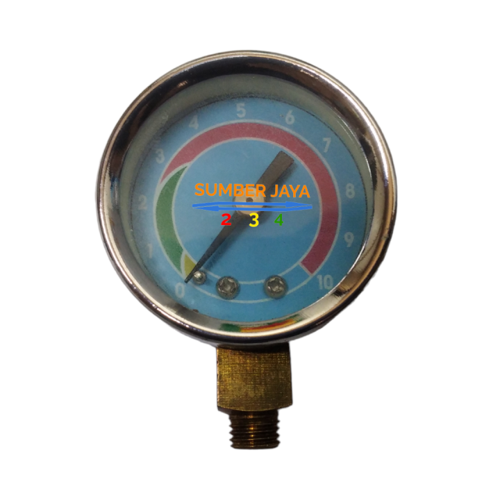 Meteran Gas LPG / Pengukur Tekanan Gas LPG / Manometer Regulator Gas ...