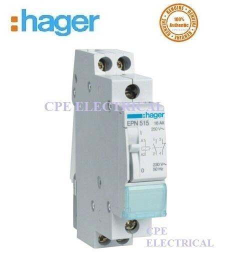 HAGER EPN515 16A 1NO 1NC 230VAC Latching / Impulse Relay | Lazada