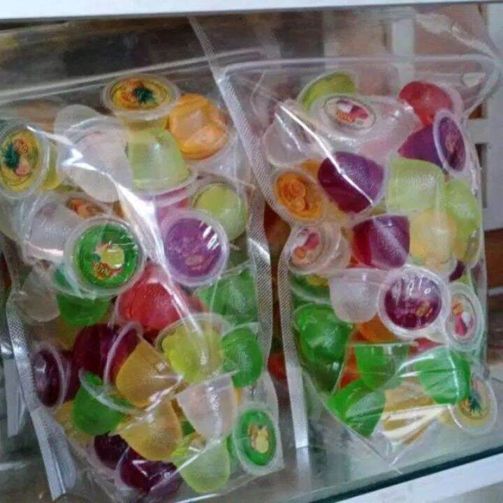 Agar Agar Inaco jelly cemilan anak varian mix rasa buah buahan segar ...