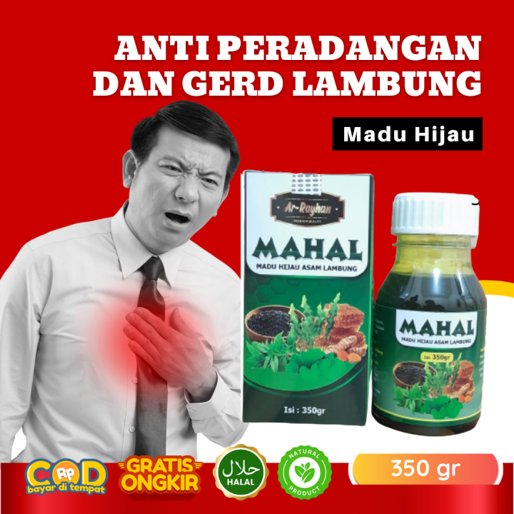 Mahal Madu Hijau Asam Lambung 350gr Obat Asam Lambung Obat Magh Gerd Obat Tukak Lambung
