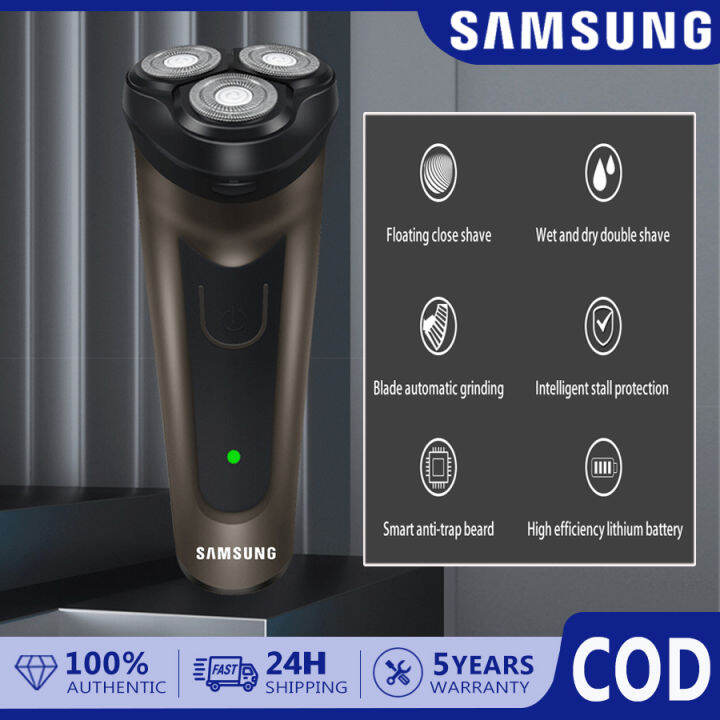 Samsung Electric Shaver Rotary Rechargeable Washable With Three ...