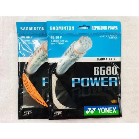 SENAR BADMINTON - YONEX BG 80 POWER ORIGINAL | Lazada Indonesia