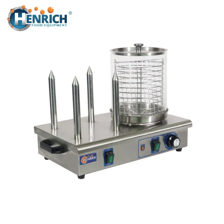 HENRICH Commercial Hotdog Steamer Bun Bread Warmer Machine | Lazada PH