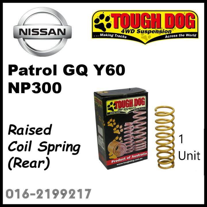 [Tough Dog] Coil Springs (Rear) for Nissan D40 NP300 Patrol GQ Y60 Coil ...