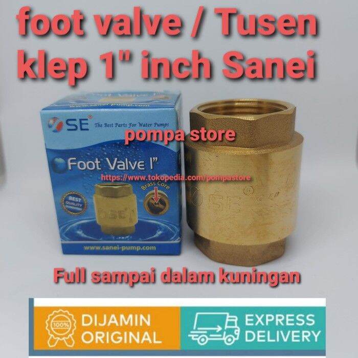 Tusen Klep San ei (sanei) 1 Inch Full Kuningan ⭐⭐⭐⭐⭐ | Lazada Indonesia