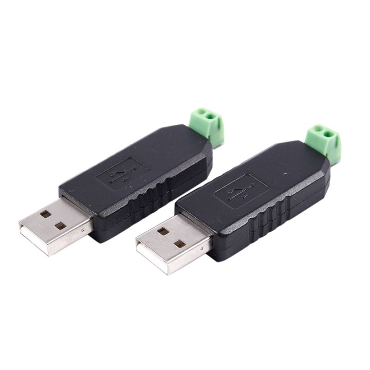 2x PC USB to RS485 RS-485 interface converter Serial adapter compatible ...