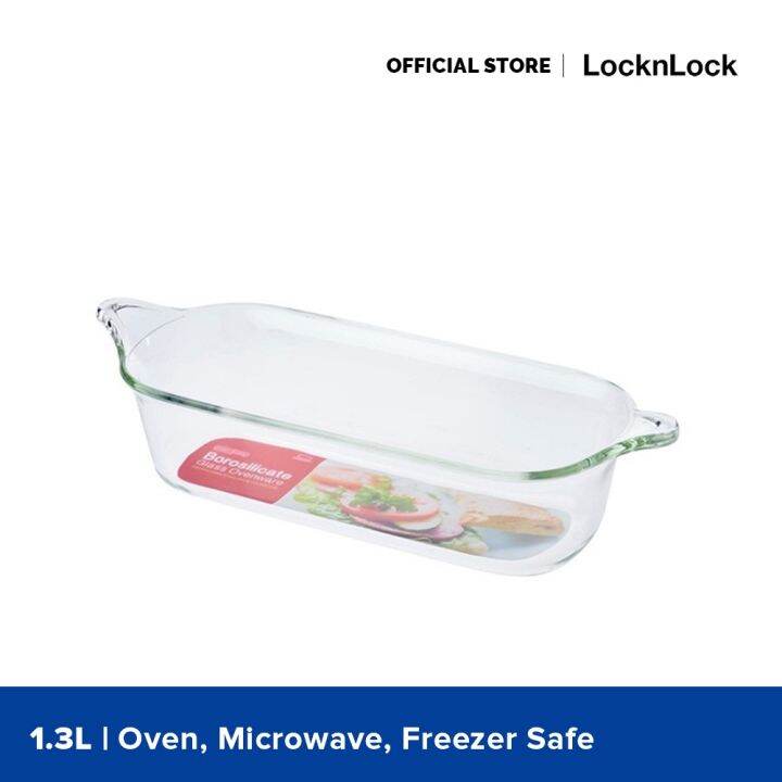LocknLock Oven Safe Glass Pan Pound Cake | Lazada PH