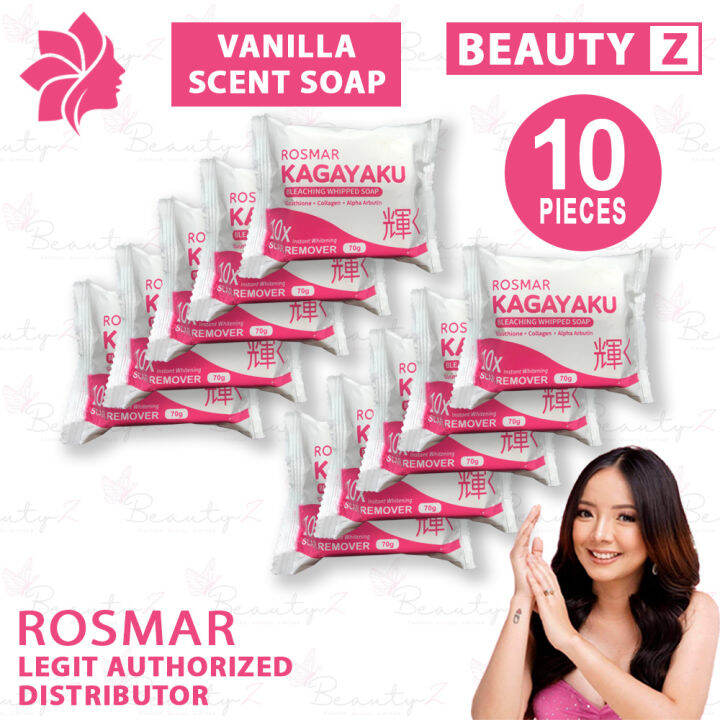 ROSMAR KAGAYAKU SOAP 10PCS ALL VARIANTS AVAILABLE! BLEACHING WHIPPED ...