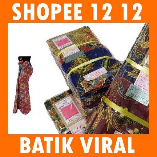 Kain Sarung Batik Viral Super [PROMOSI RAYA VIRAL 2023] | Lazada