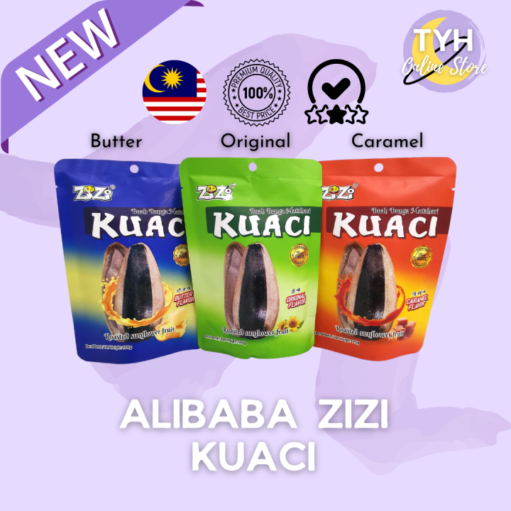 【Ready stock 】Alibaba Zizi｜ Kuaci Bunga Matahari｜Original, Caramel ...