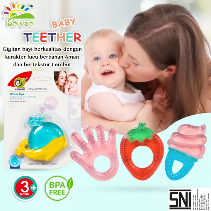 gigitan bayi water filled obaiku berbagai varian bentuk unik pengiriman ...