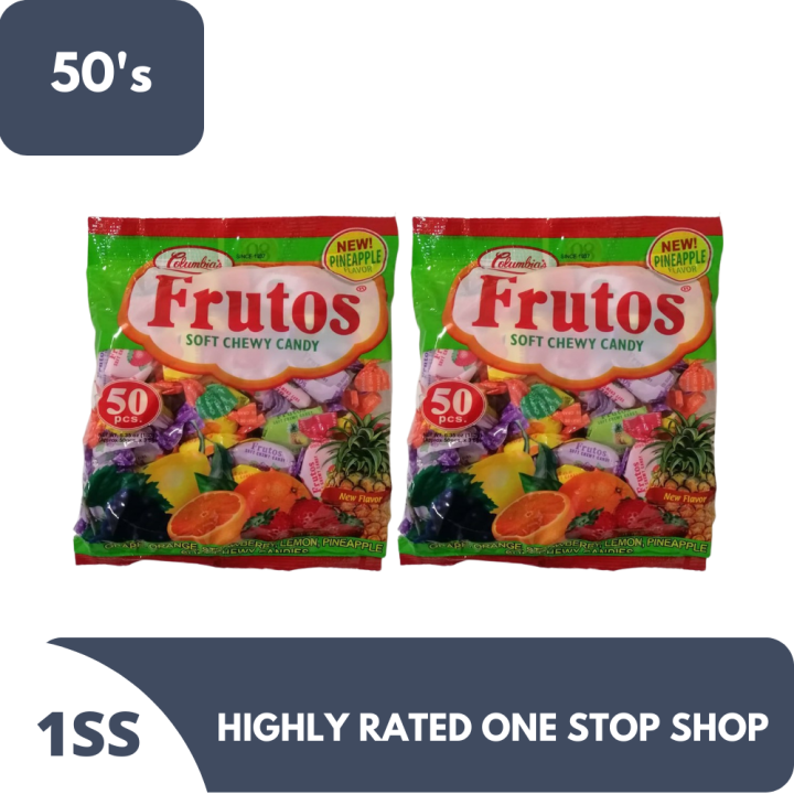 Frutos Soft Chewy Candy 50's x 2 | Lazada PH