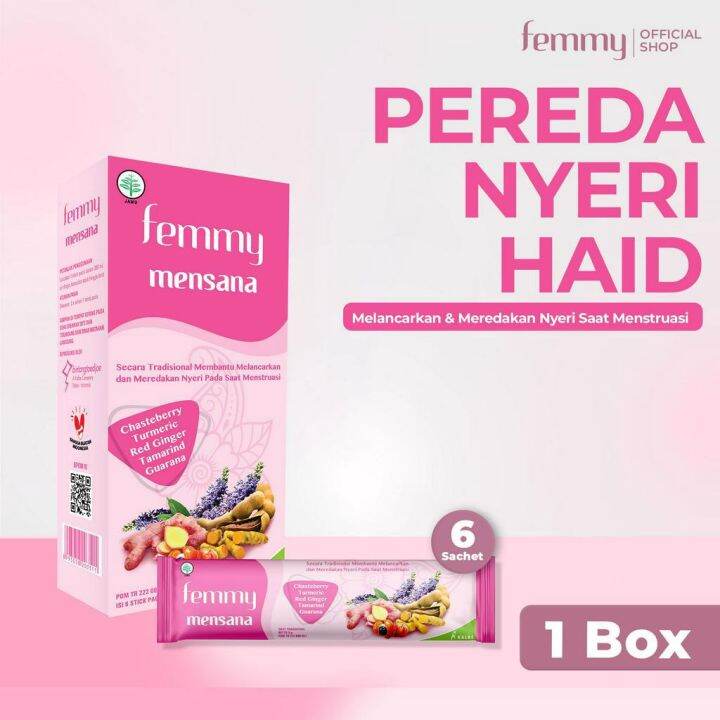 Femmy Mensana - Melancarkan Dan Meredakan Nyeri Pada Saat Menstruasi ...