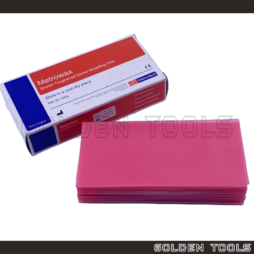 1 Sheet Metrodent Metrowax No.2 Stretch Toughened Dental Modelling Wax ...