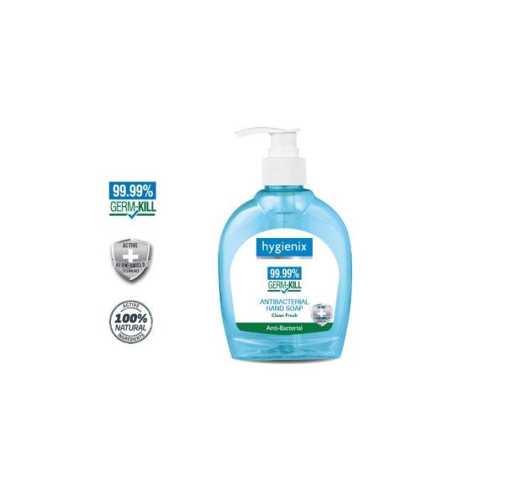 HYGIENIX Antibacterial Hand Soap Gel 250g | Lazada