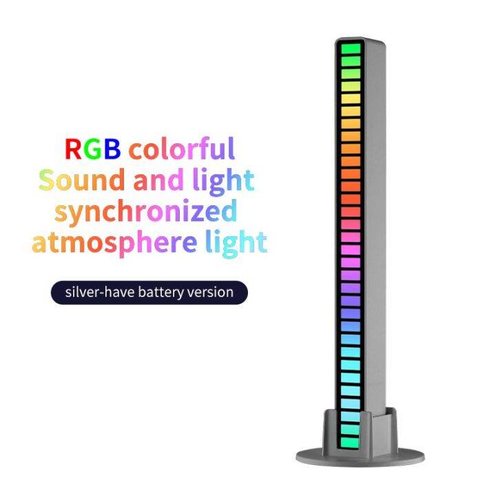 Creative RGB Music Sound Control LED จังหวะที่สั่งงานด้วยเสียงสำหรับ ...
