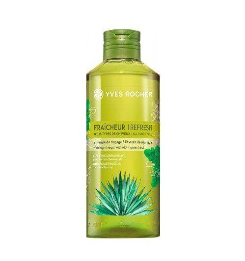 Yves Rocher Refresh all Hair Types Hair Rinsing Vinegar Moringa Extract ...