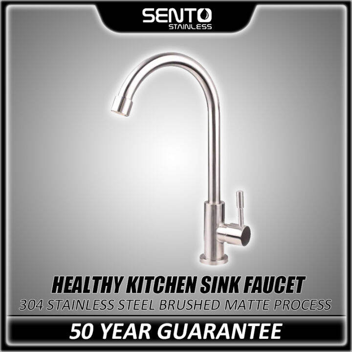 🔝SENTO Best Seller🔝Kitchen Faucet Single Handle Single Lever Pull Down ...