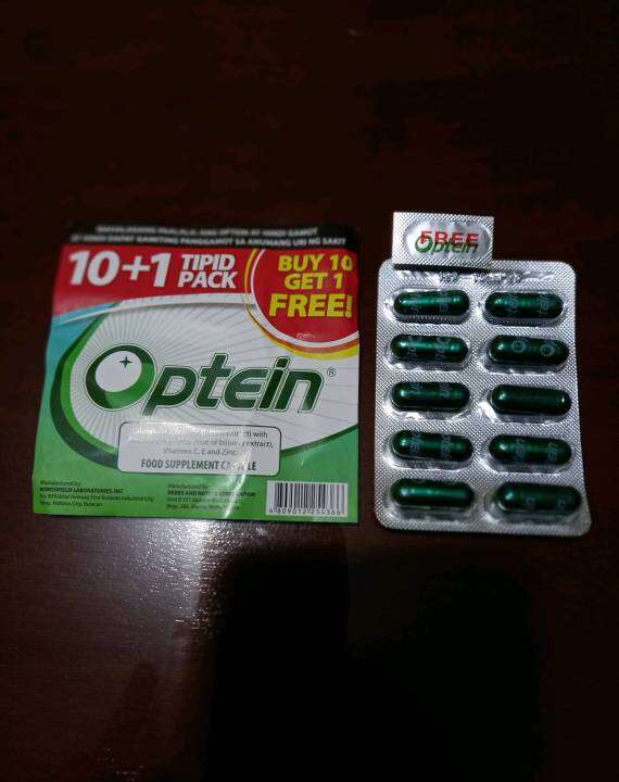 optein lutein capsule 10+1/per pack | Lazada PH