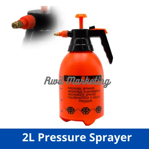 2Litre Multi-Purpose Litre Pressure Sprayer Hand Pump Sprayer Gardening ...