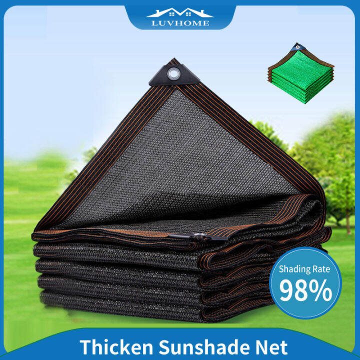 LUVHOME Anti-UV Sunshade Net 98% Shading Rate Outdoor Waterproof ...