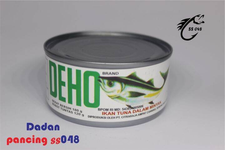 DEHO - IKAN TUNA DALAM KALENG- EXP PANJANG-ISI 10 | Lazada Indonesia