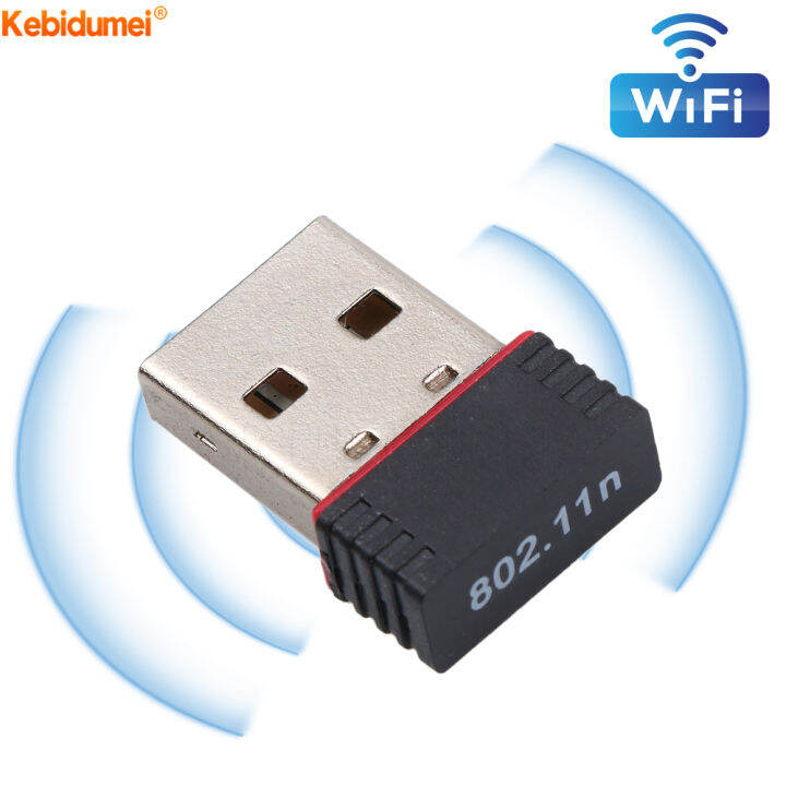 Kebidumei 150Mbps USB Wireless Network Card WiFi Adapter 802.11n/g/b ...