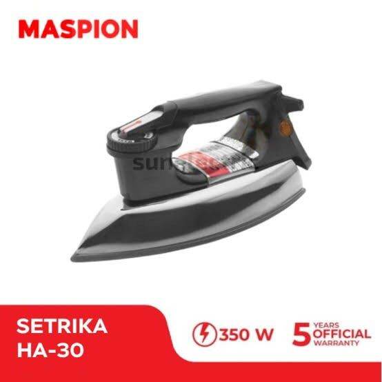 MASPION Setrika Listrik HA 30 - Garansi Resmi 1 Tahun | Lazada Indonesia
