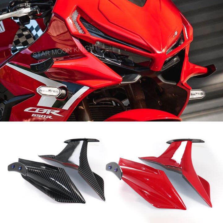 Motorcycle Fixed Fairing Wing Accessories For Honda CBR650R CBR650 CBR ...