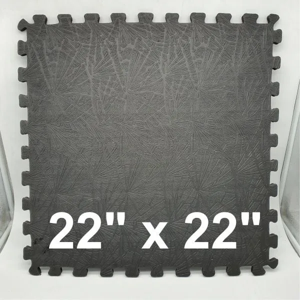 6mm and 10mm Big Puzzle Mat 10mm 22"x22" Rubber sheet assorted colors ...