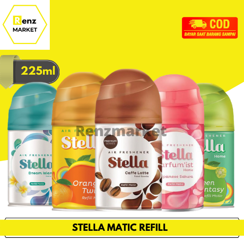 Stella Matic Refill 225 ml pengharum ruangan | Lazada Indonesia