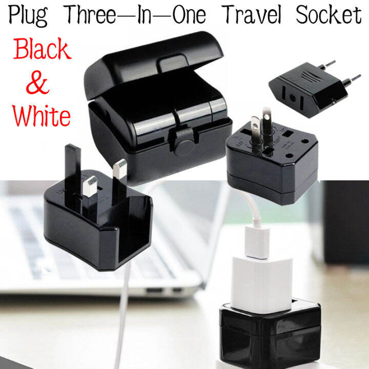 Universal Plug Multi-Functional Conversion Plug Travel Conversion Plug Three-In-One Travel ...