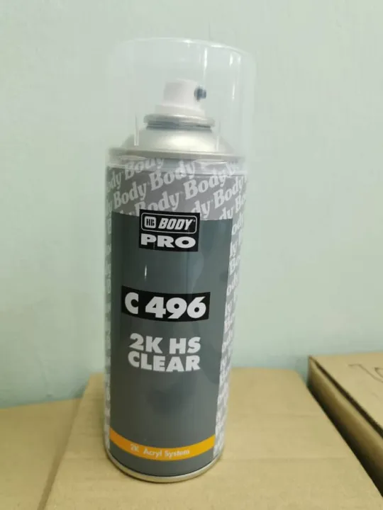BODY C496 2K HS CLEAR AEROSOL | Lazada